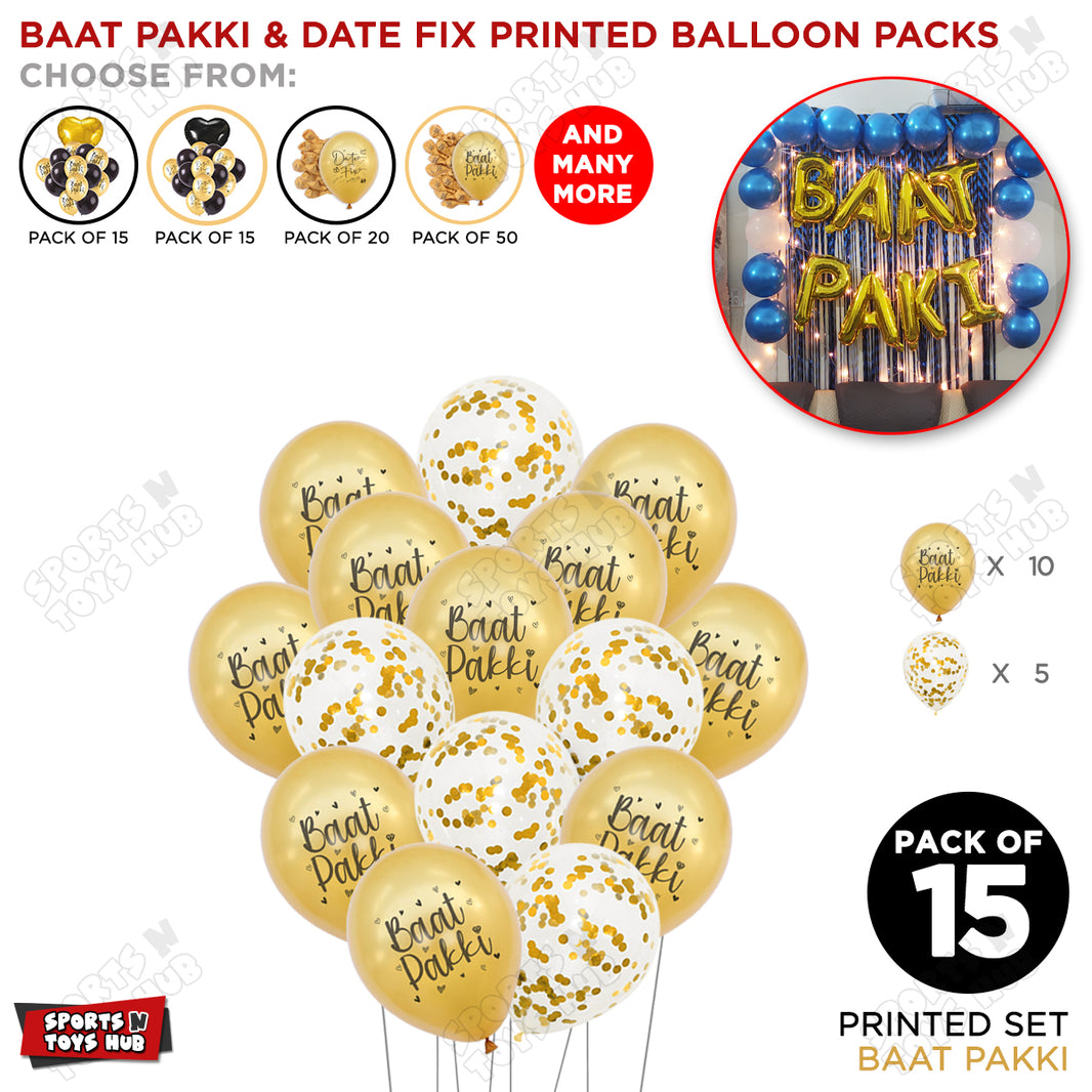 Confetti Balloon Bouquet Packs – Sports n Toys Hub
